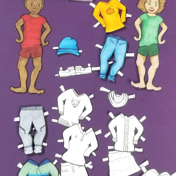 Four Seasons Dress Up Doll Printables Bundle – LIMITED TIME OFFER ...