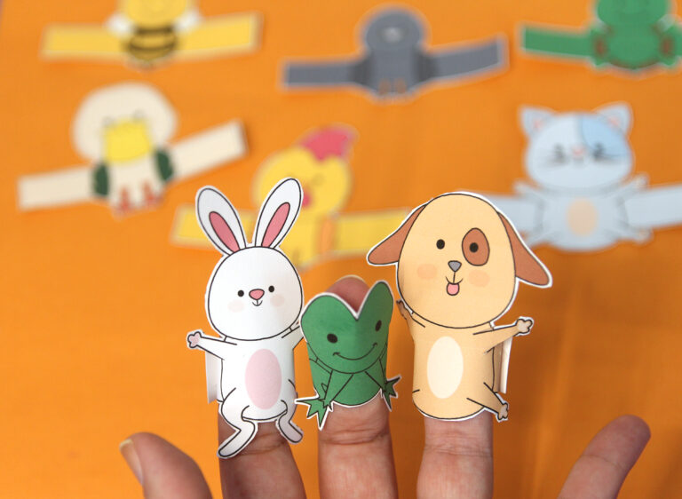 10 Pets & Friends Animal Finger Puppets – Shop Moms & Crafters