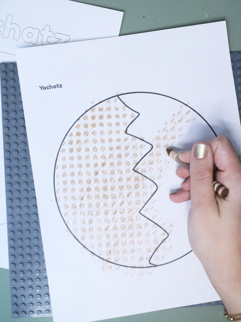 Interactive Passover Haggadah Craft Template for Preschool in Hebrew ...