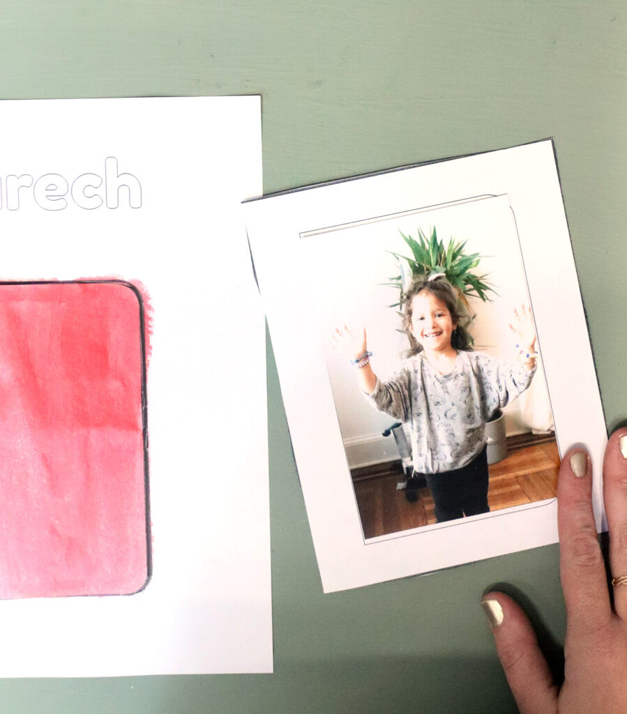 Interactive Passover Haggadah Craft Template for Preschool in Hebrew ...