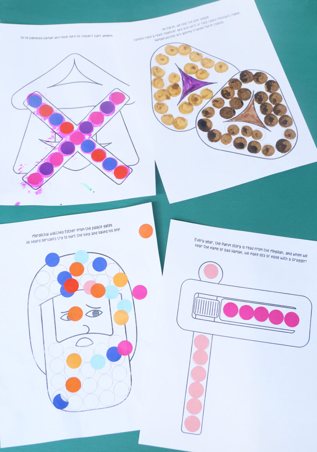Purim Megillah Craft for Toddlers and Preschool – Shop Moms & Crafters