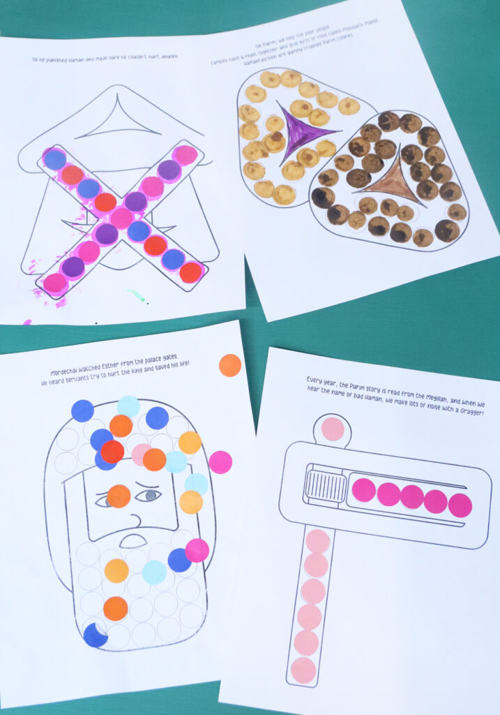 Purim Megillah Craft for Toddlers and Preschool – Shop Moms & Crafters