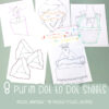 8 PURIM Dot to Dot Pages – Printable Activity Sheets and Purim Kids ...