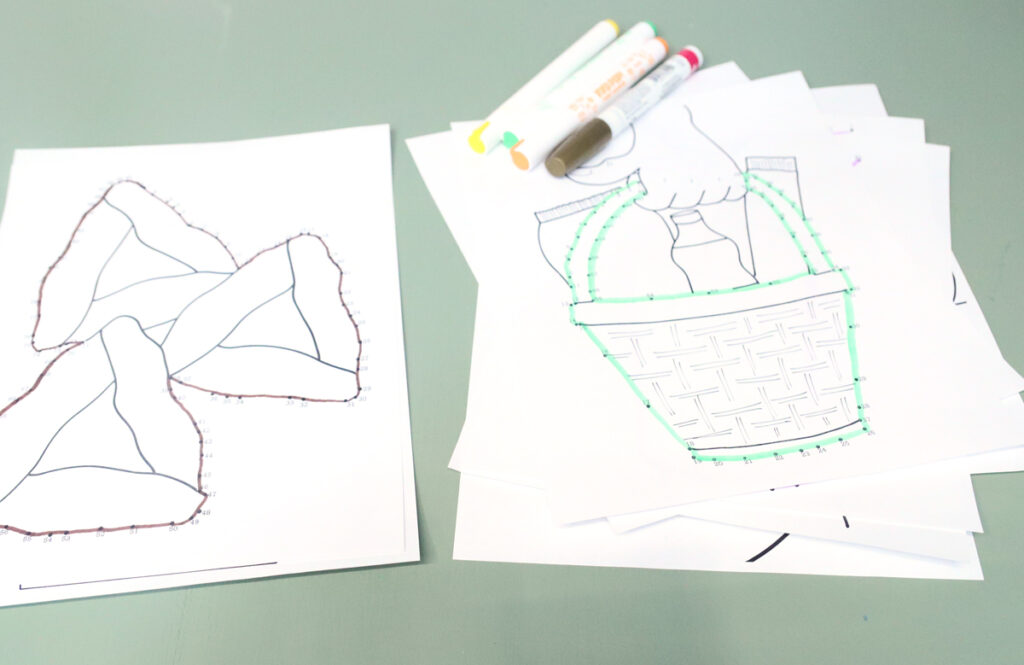 8 PURIM Dot to Dot Pages – Printable Activity Sheets and Purim Kids ...