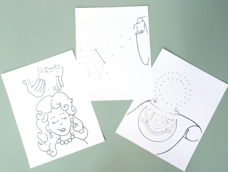 8 PURIM Dot to Dot Pages – Printable Activity Sheets and Purim Kids ...