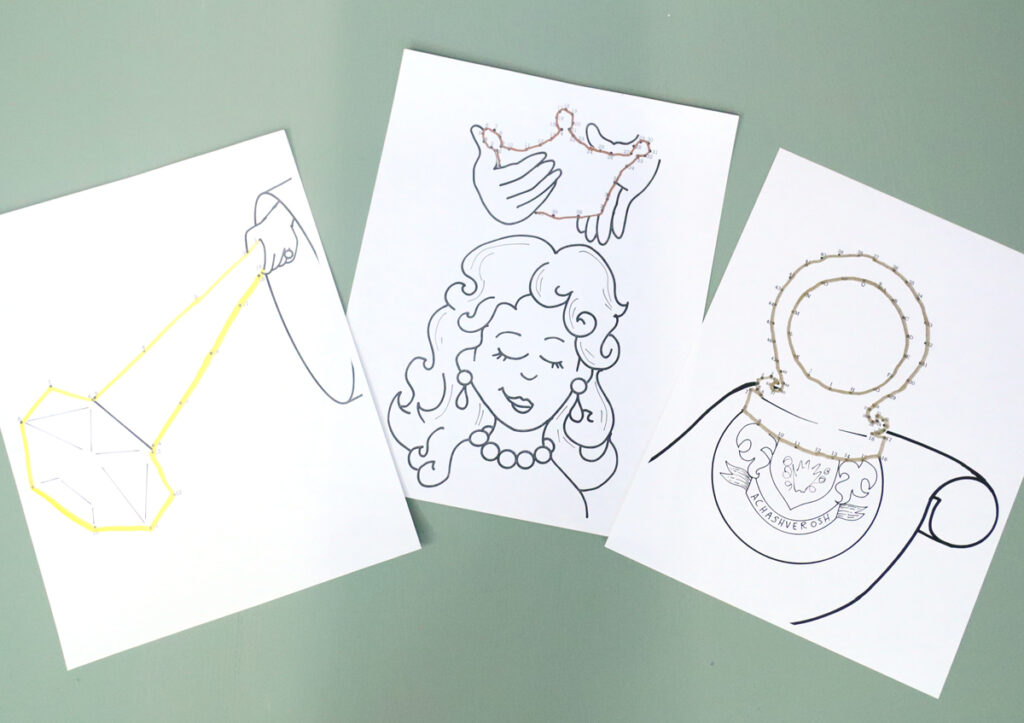 8 PURIM Dot to Dot Pages – Printable Activity Sheets and Purim Kids ...