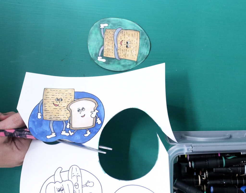 Passover Mah Nishtanah Puppets – COLOR-IN Pesach Craft and Coloring ...