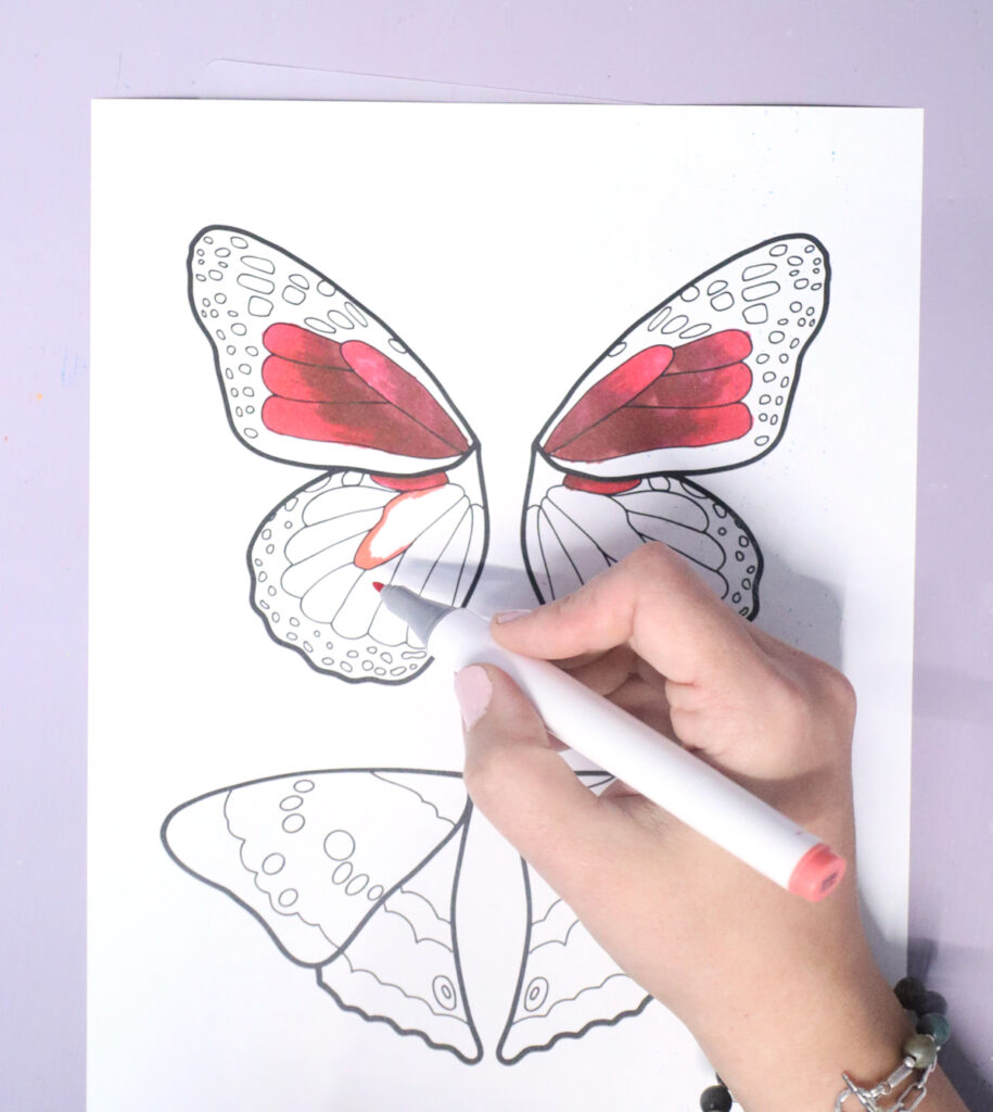 Butterfly Wings Templates | Paper Butterfly Clothespin Craft – Shop ...