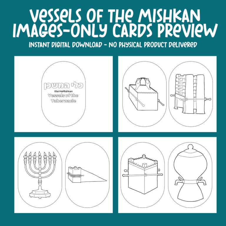 Vessels of the Tabernacle | Keilim of the Mishkan Craft and Coloring ...